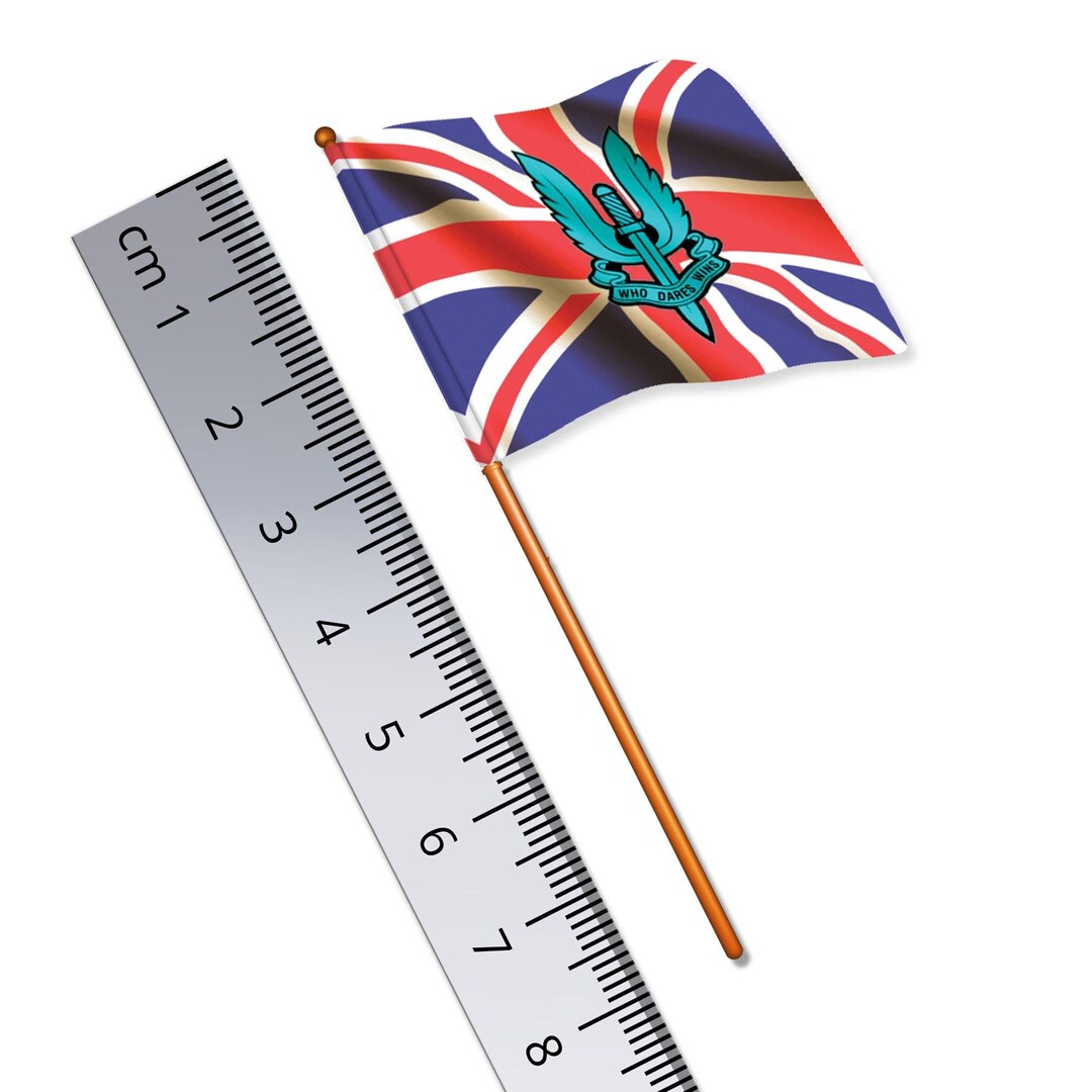 SAS (british Special Air Services) Ceremonial Flag 1:32 Scale Toy ...
