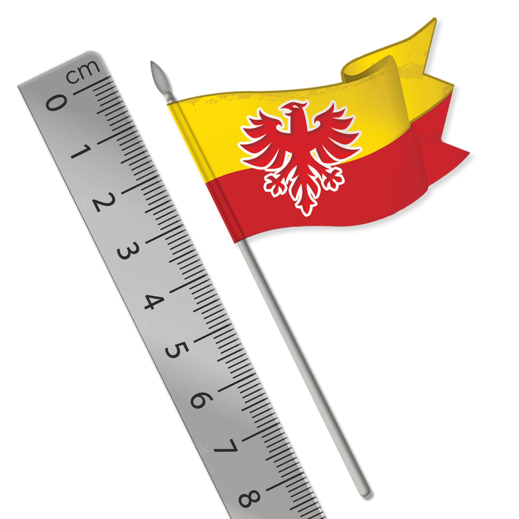 3 X TOY FLAGS Medieval Knight Banners (quality Vinyl) 1:32 Scale ...