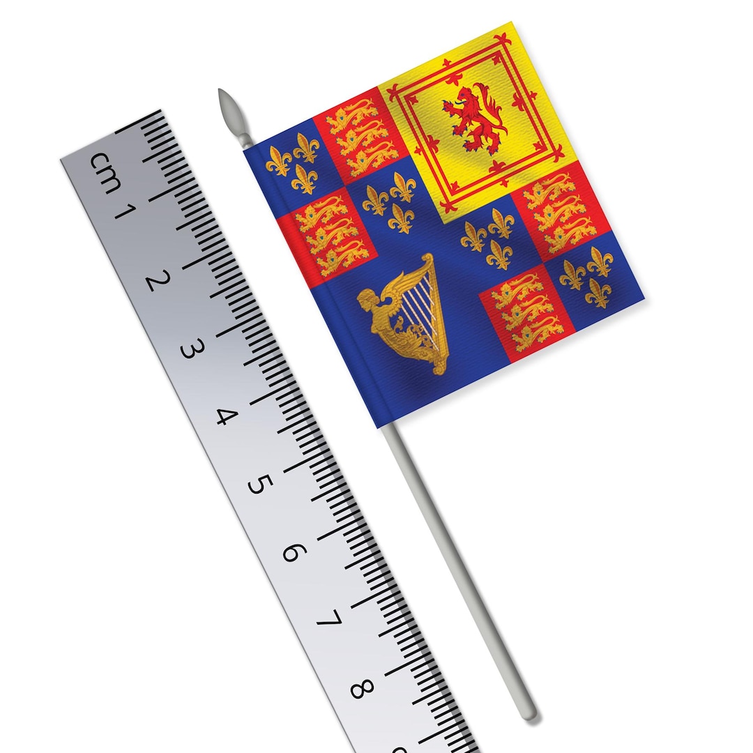 Royal Banner of King Charles I, English Civil War (vinyl) 1:32 Scale ...