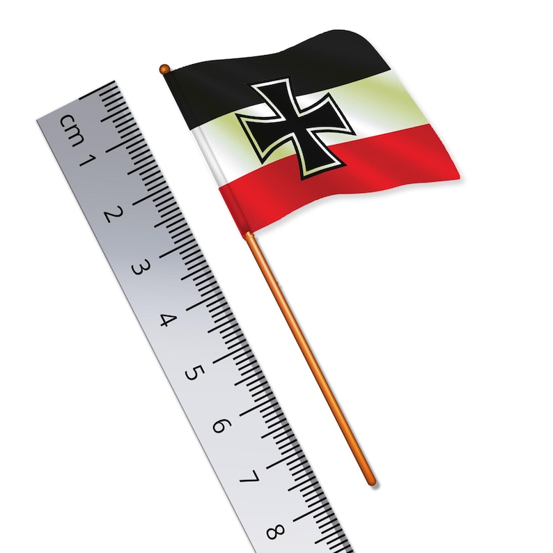 German Empire Flag (WW1) 1:32 Scale Toy Soldier Flag of Imperial ...