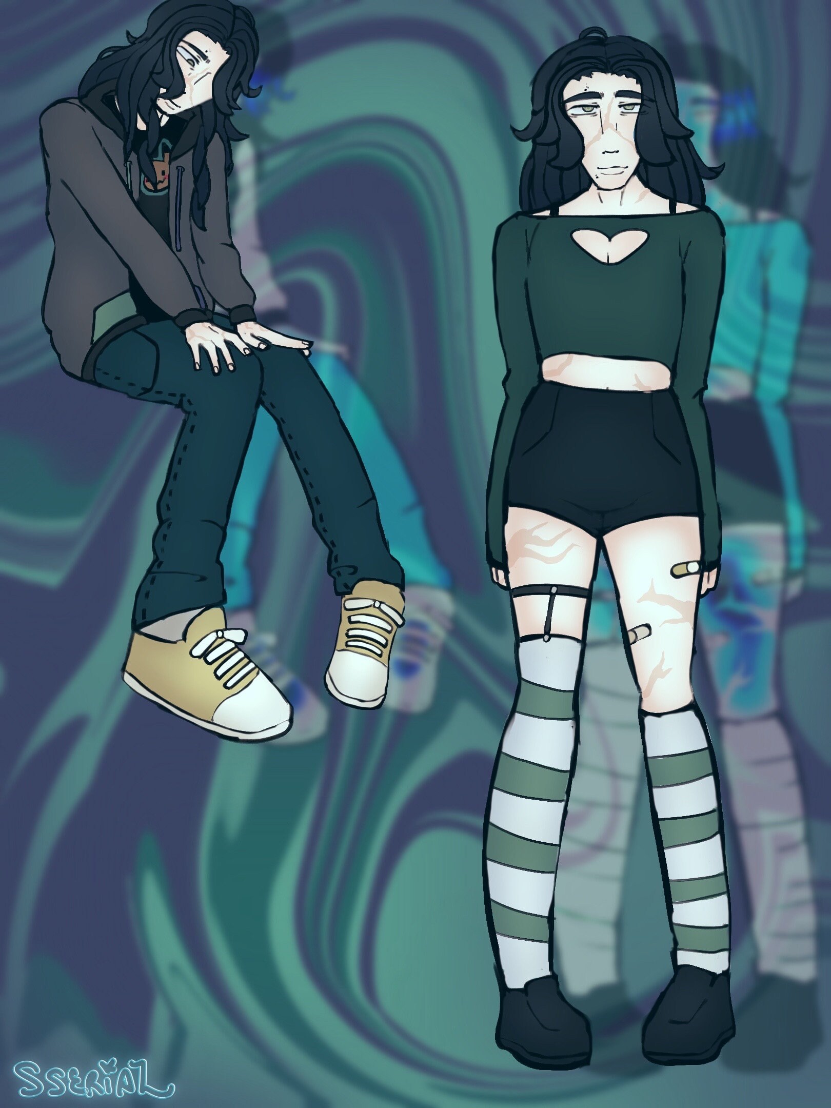 Custom Full Body Digital Art Commission - Etsy