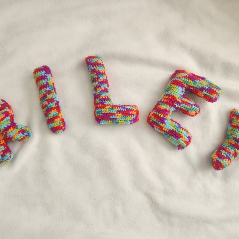 Crochet Letters - Etsy