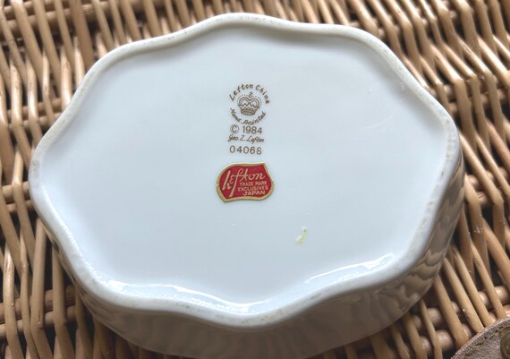 Vintage 1984 Lefton China 50th Anniversary Bells Gold… - Gem