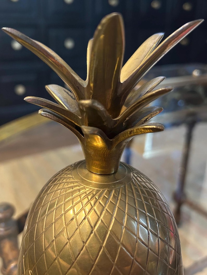 Vintage Brass Pineapple Container by Decorative Crafts Inc – Mid ...