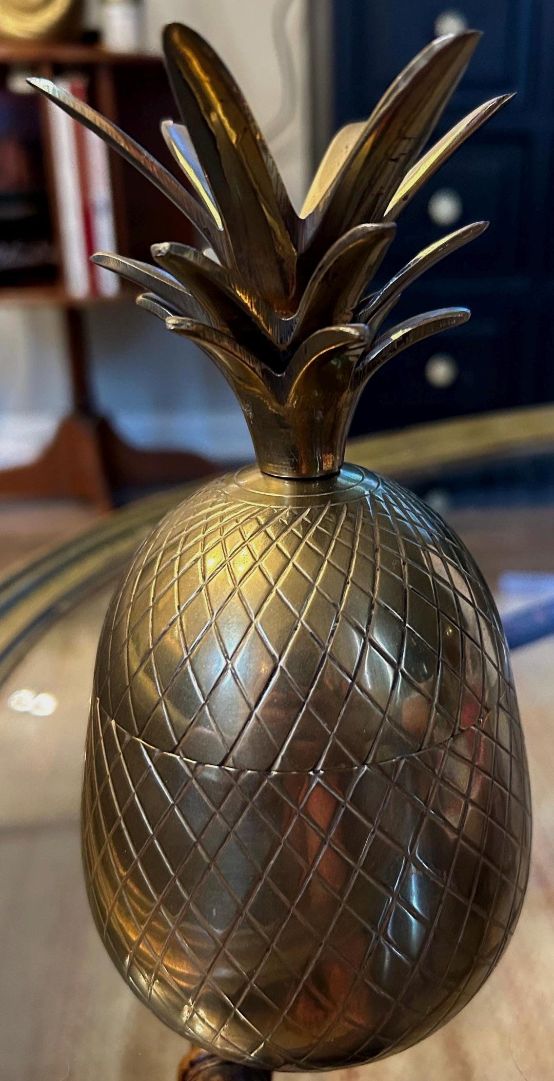 Vintage Brass Pineapple Container by Decorative Crafts Inc – Mid ...