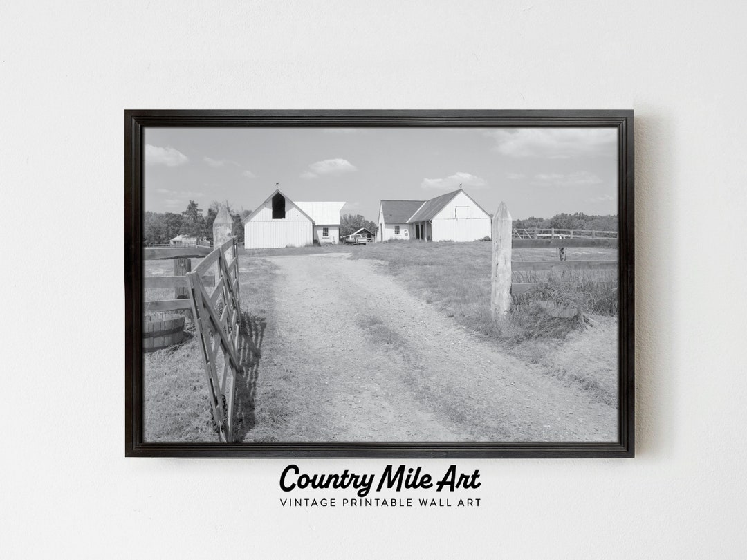 Old Virginia Farm Digital Photograph | Downloadable Barn Print ...