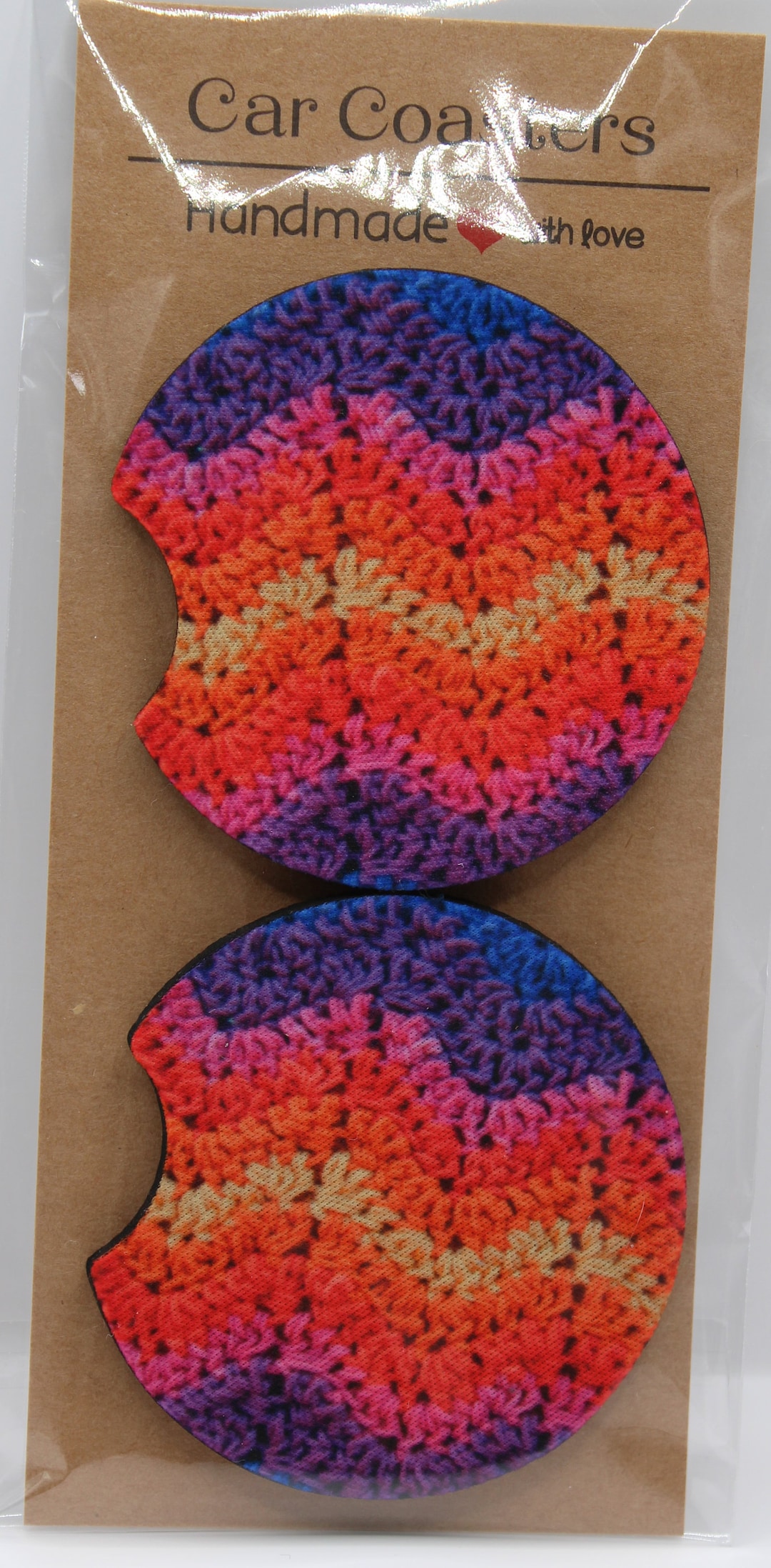 Crochet Pattern Car Coasters - Etsy