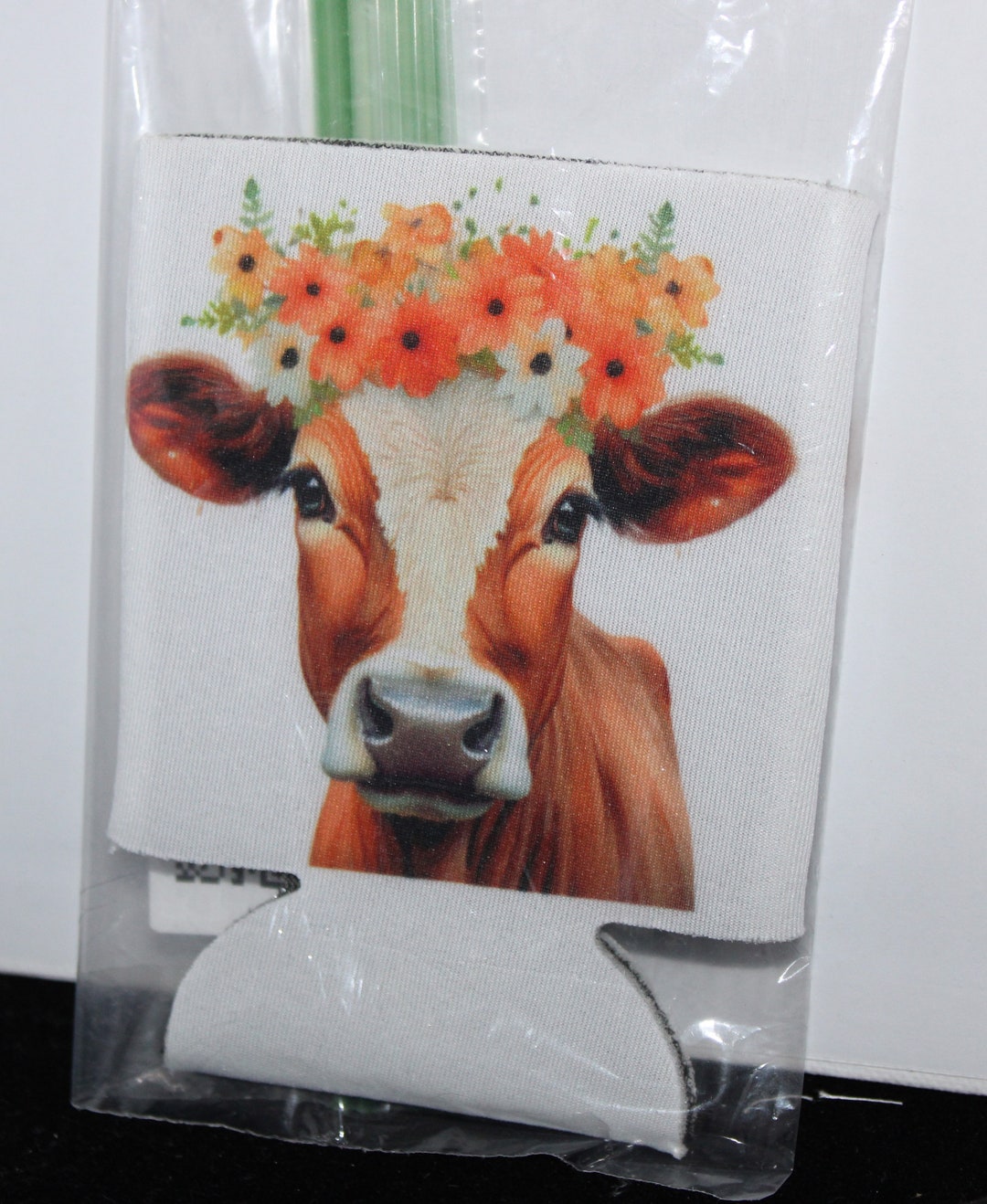 Cow Can Koozie - Etsy
