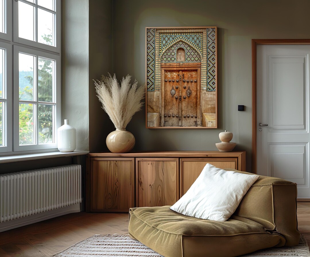 This is a PRINTABLE Poster of a Persian Door, This Beautiful Colorful ...