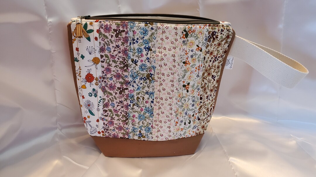 Quilted Project Bag- Medium Size - Etsy