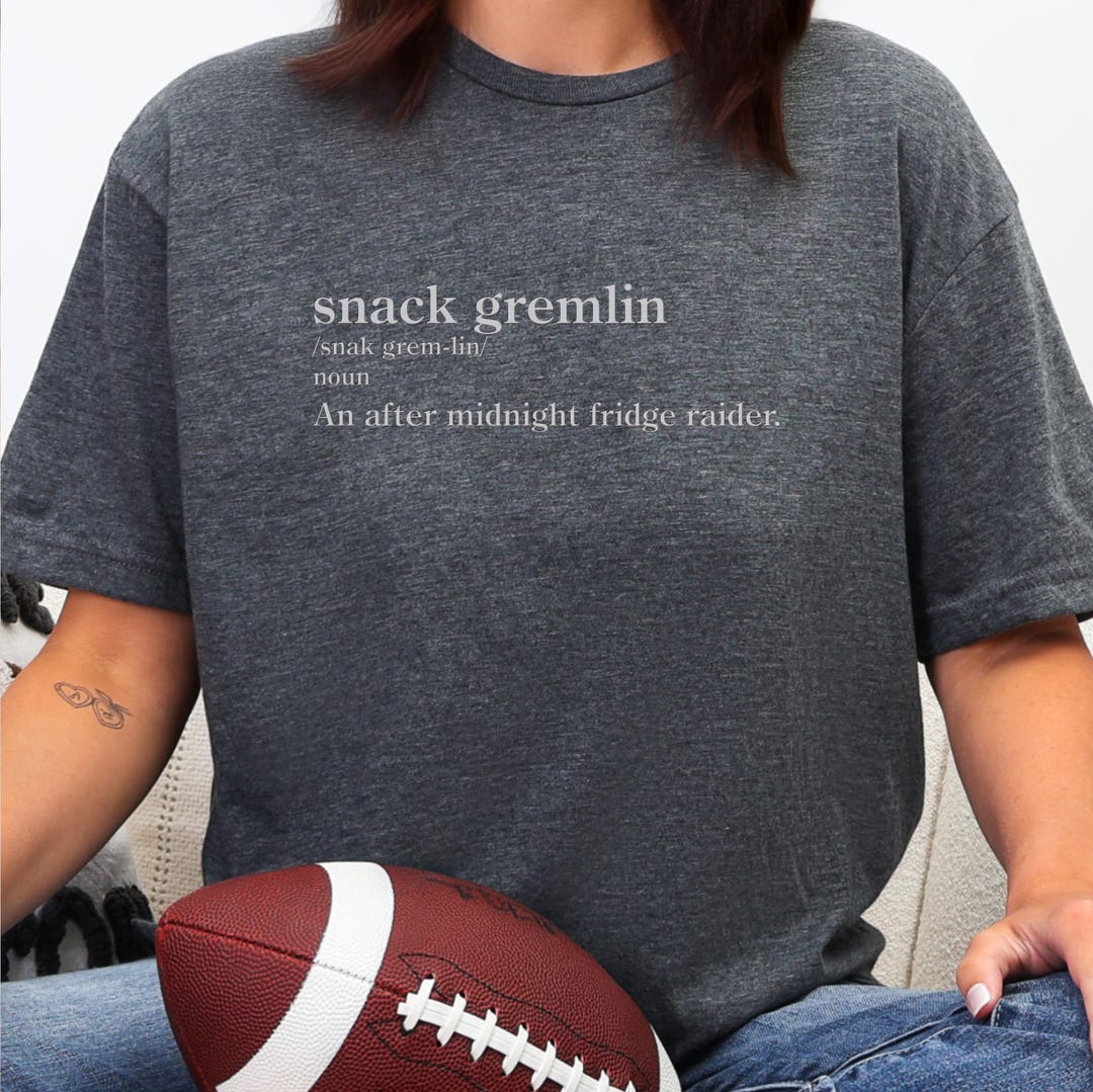 Midnight Munchies Gremlin Shirt: Funny Definition Tee for Late Night ...