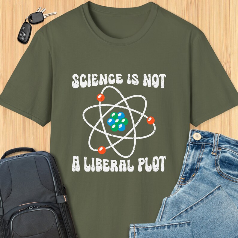 Retro Science is Not a Liberal Plot Pro-science Statement Vintage ...