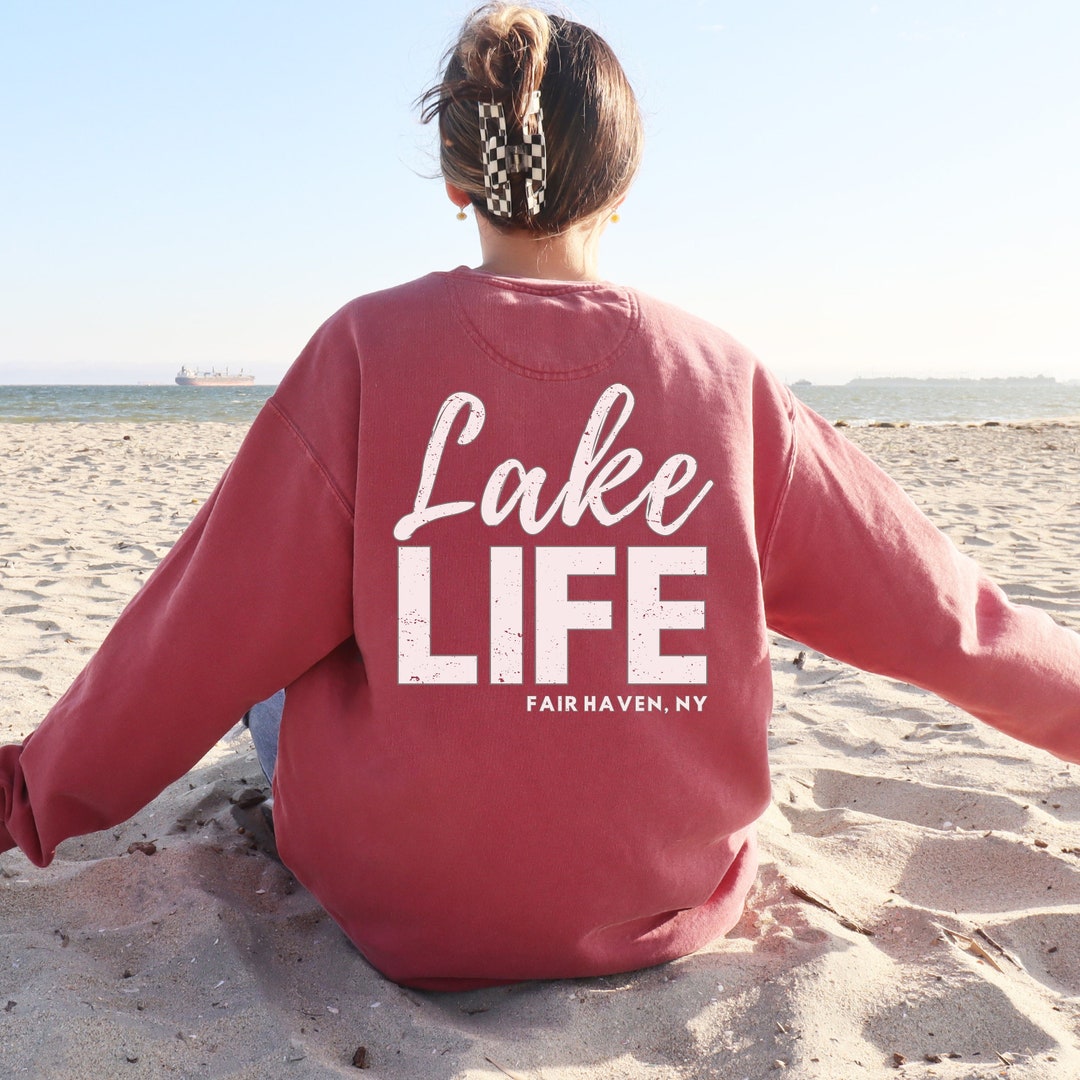 Custom Lake Life Shirt, Personalized Lake House Gift, Custom Lake Gift ...
