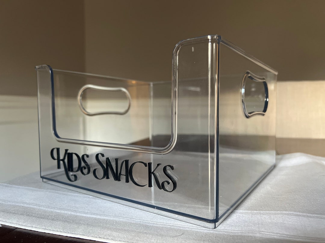 Kitchen Organization Acrylic Pantry Storage Custom Storage Snack ...