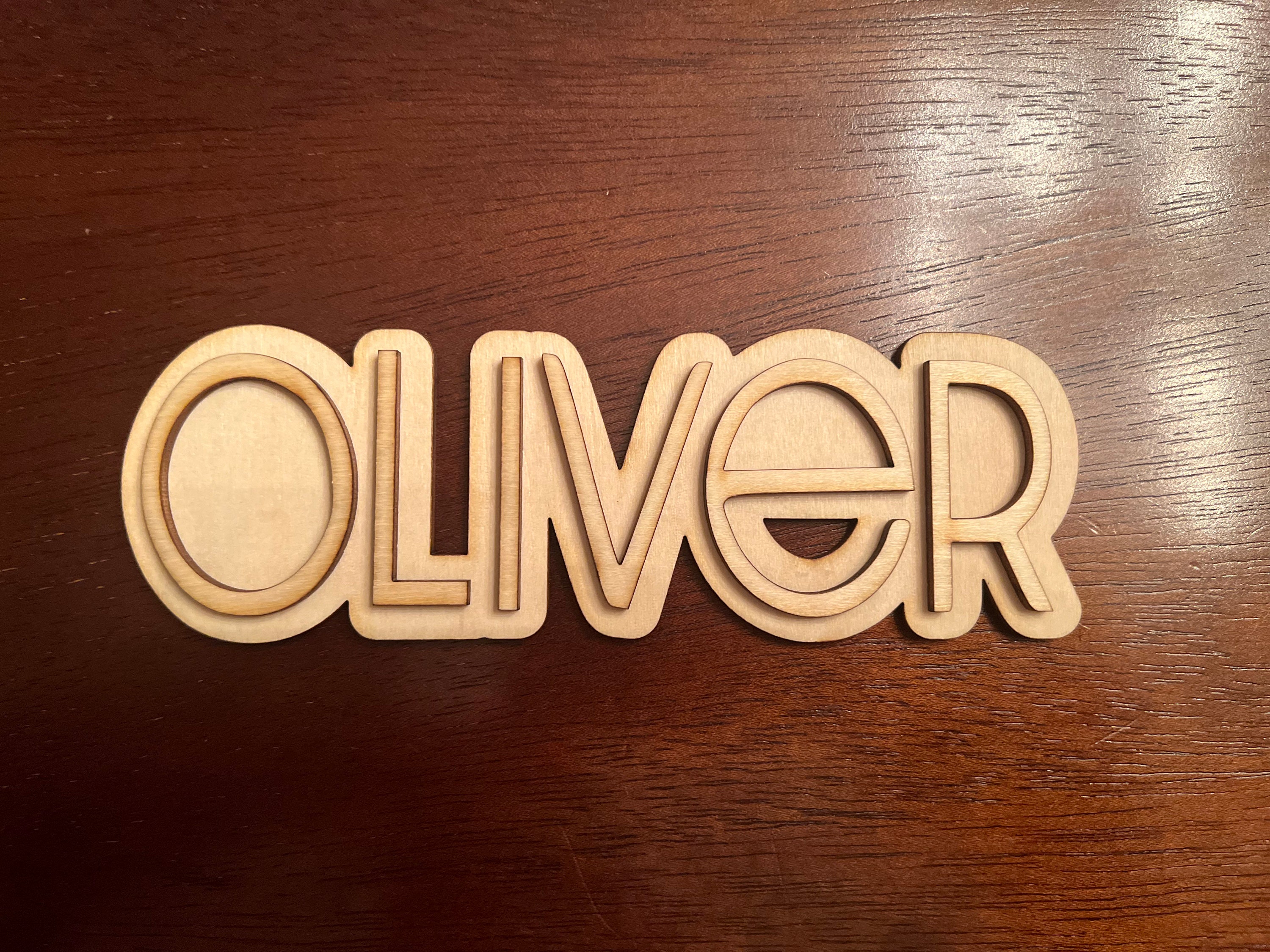 DIY Kids Name Sign Craft for Kids Door Name Sign Wood Name Sign Wood ...