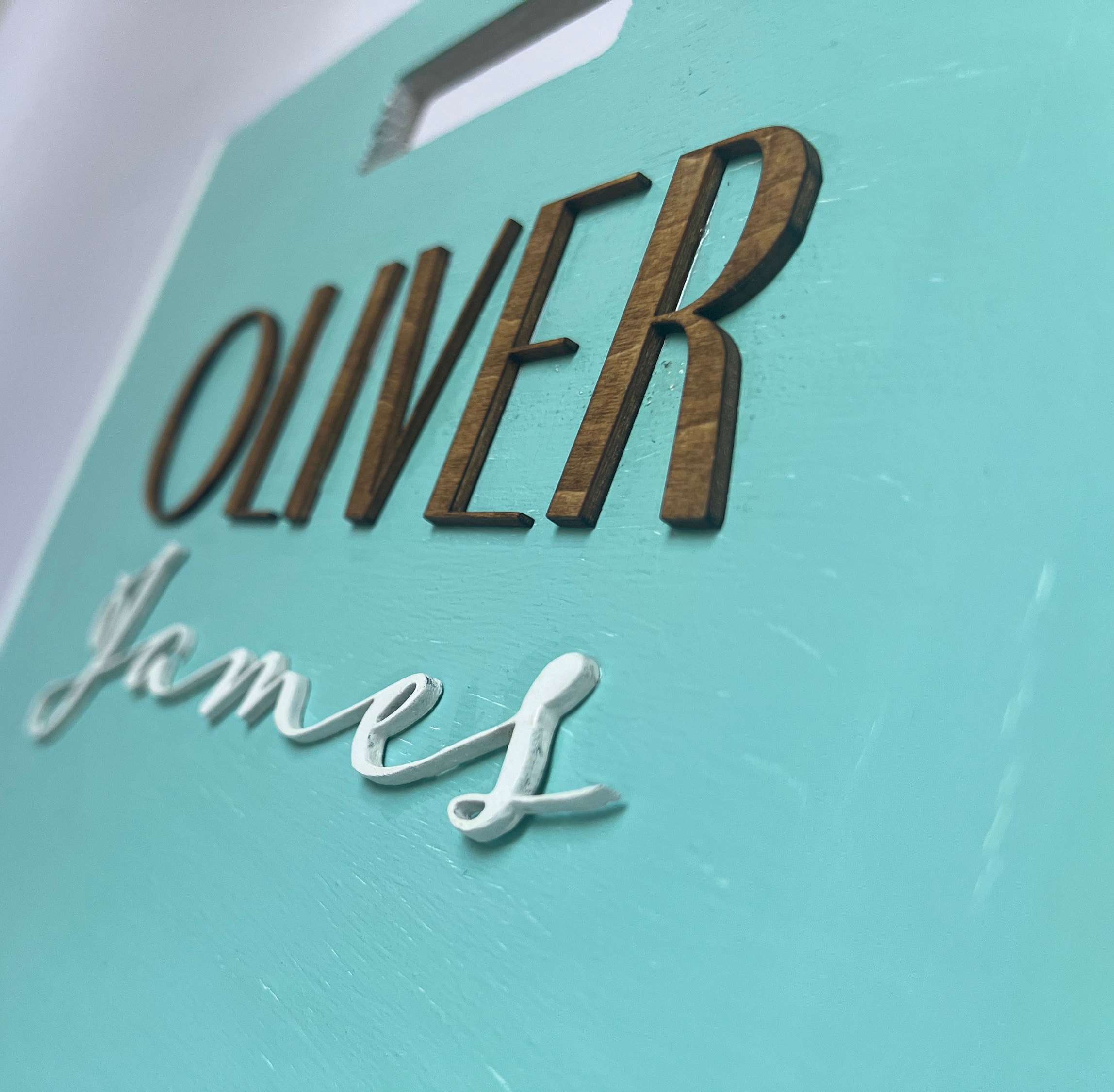 Personalized Toy Box Wood Storage Tote Kids Toy Storage Bin Aesthetic ...