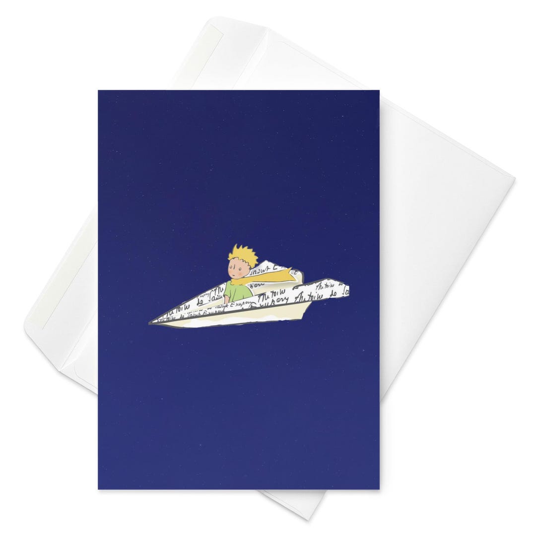 The Little Prince Card - Etsy