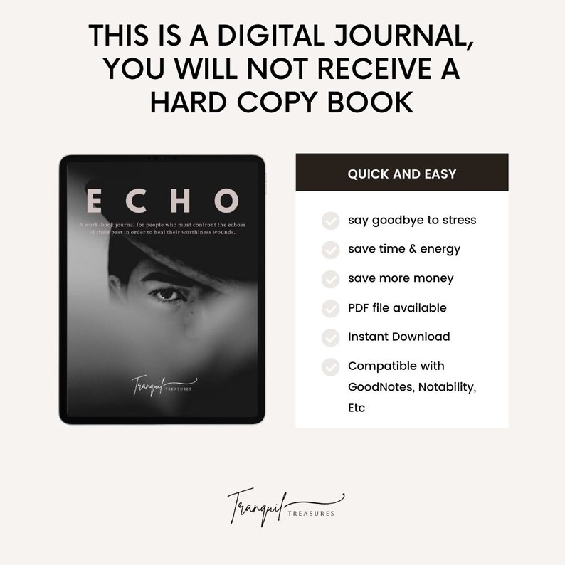 Journey to Self-love: A Digital Journal for Deep Healing and Shadow Work to Heal Your Worthiness ...