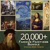Most Famous Paintings - 150 Master Pieces From Different Artists, 150 ...