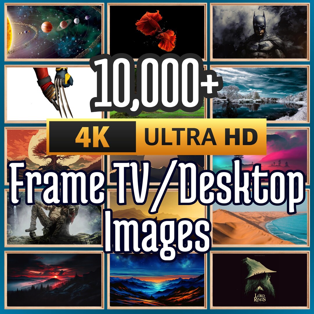 10000+ 4k Wallpapers Bundle | Frame TV / Desktop | MRR PLR | Premium ...
