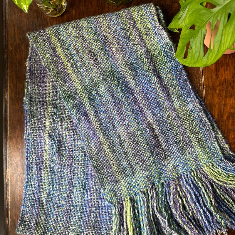 Hand Woven Scarf - Etsy