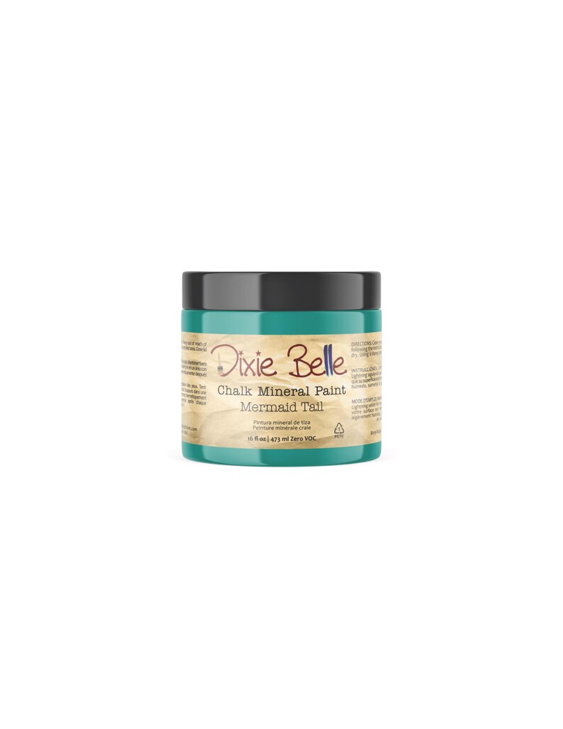 Dixie Belle Mermaid Tail Chalk Mineral Paint - Etsy