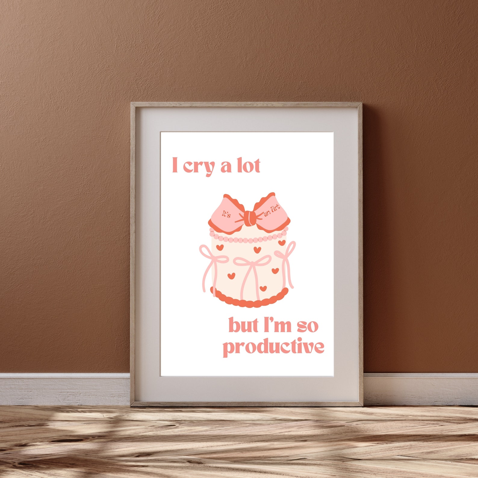 I Can Do It With a Broken Heart Wall Art Swiftie Print Preppy Decor ...
