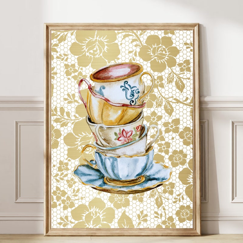 Tea Wall Art - Etsy