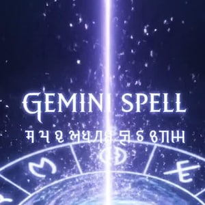 Gemini Spell: Enhance Communication and Creativity - Etsy