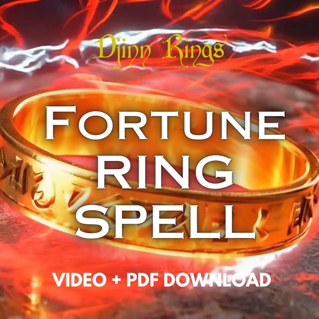 Fortune Ring Spell: Attract Wealth, Luck and Prosperity (video & PDF ...