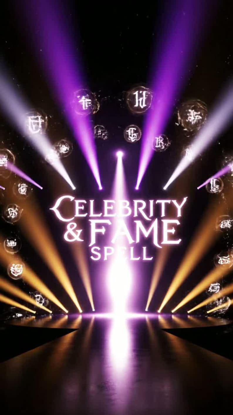 Celebrity and Fame Spell: Attract Recognition and Stardom - Etsy