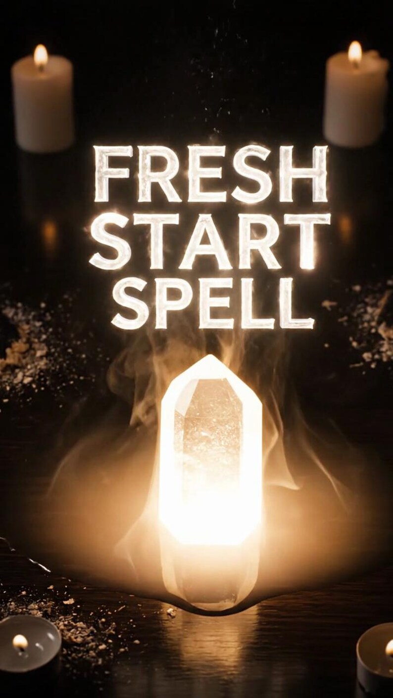 Fresh Start Spell: Reset Your Energy, Release the Old, and Step Into a ...