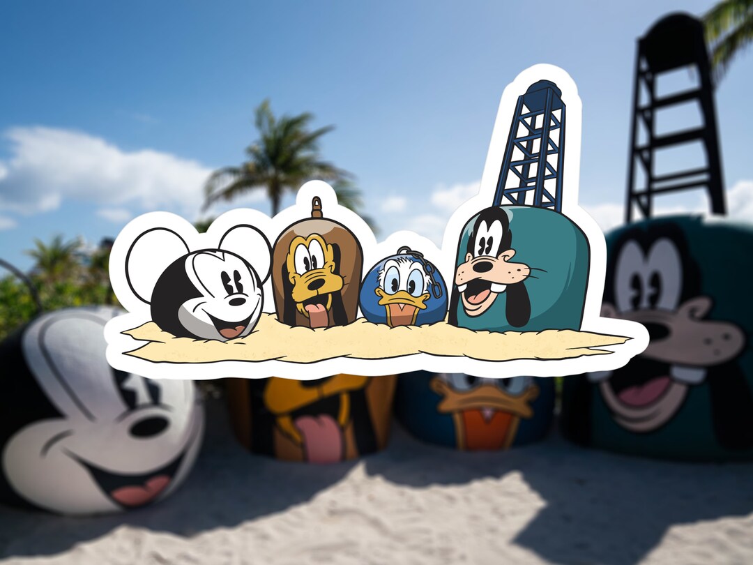 Mount Rustmore Sticker - Castaway Cay - Disney Cruise Line - Etsy