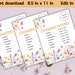 Printable Floral Opening Hours Sign Template, Editable Business Hours ...