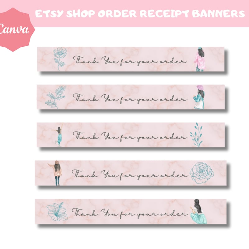 Order Receipt Banner - Etsy