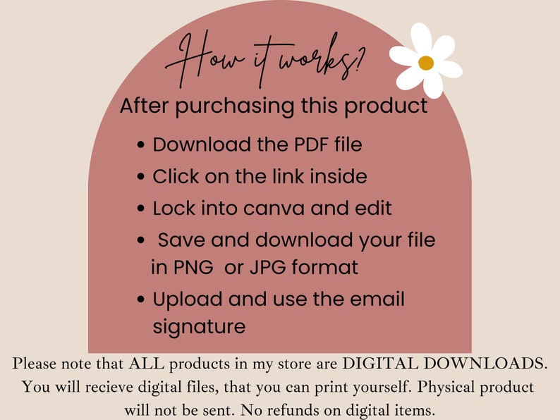 Email Signature Template, Pastel Color Business Signature, Custom Email ...