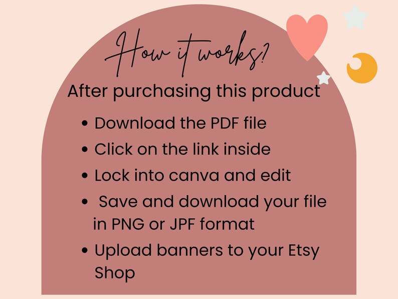 Rainbow Etsy Shop Banner Kit, Editable DIY Canva Template, Boho Etsy ...