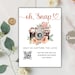 Oh Snap Sign, Wedding QR Code Sign Template, Editable Share the Love ...