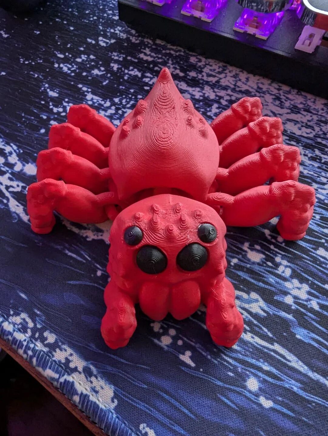 Articulated Spider Stl File for 3d Printing, Easy to Print, Print in ...
