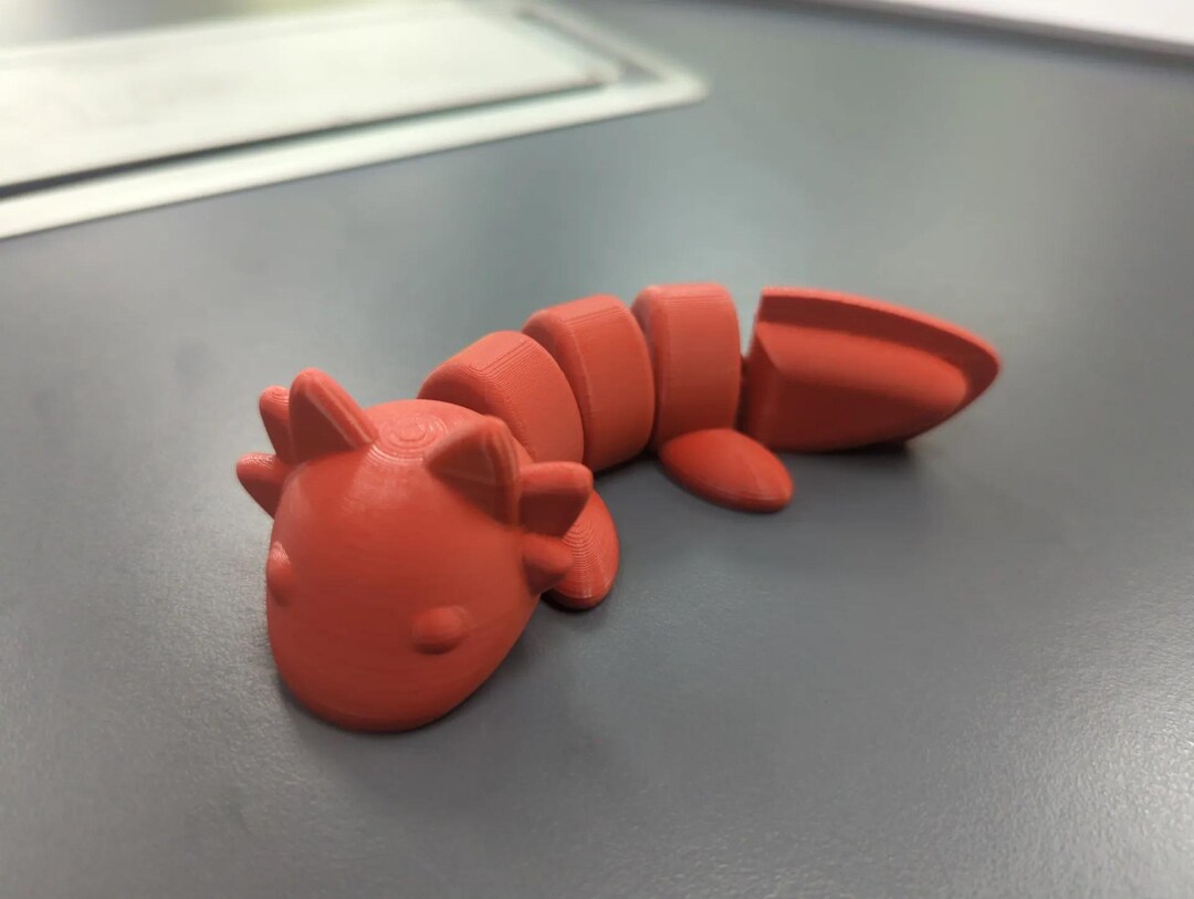 Articulated Axolotl Stl File for 3d Printing - Etsy