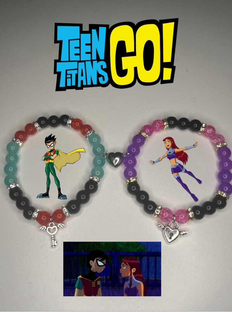 Robin X Starfire Inspired Bracelet - Etsy