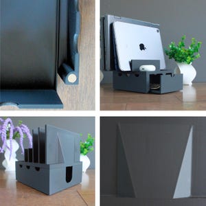 Tablet & Laptop Charging / Docking Station - Space Saving Device ...