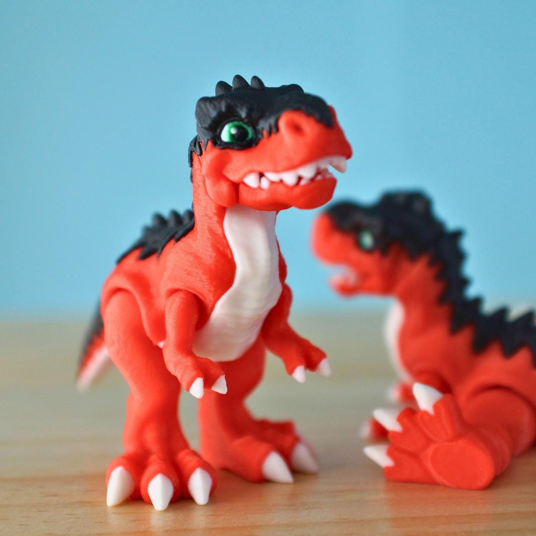 Adorable Articulating Baby T-rex Fidget Toy – Unique Dinosaur Gift for ...