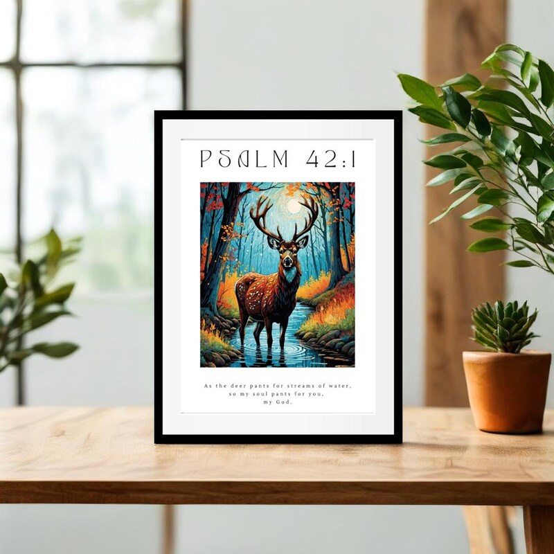 Psalm 42 1 - Etsy