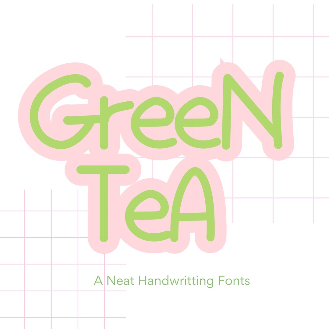 Neat Handwriting Font for Note, Neat Font Handwritten Digital Font ...