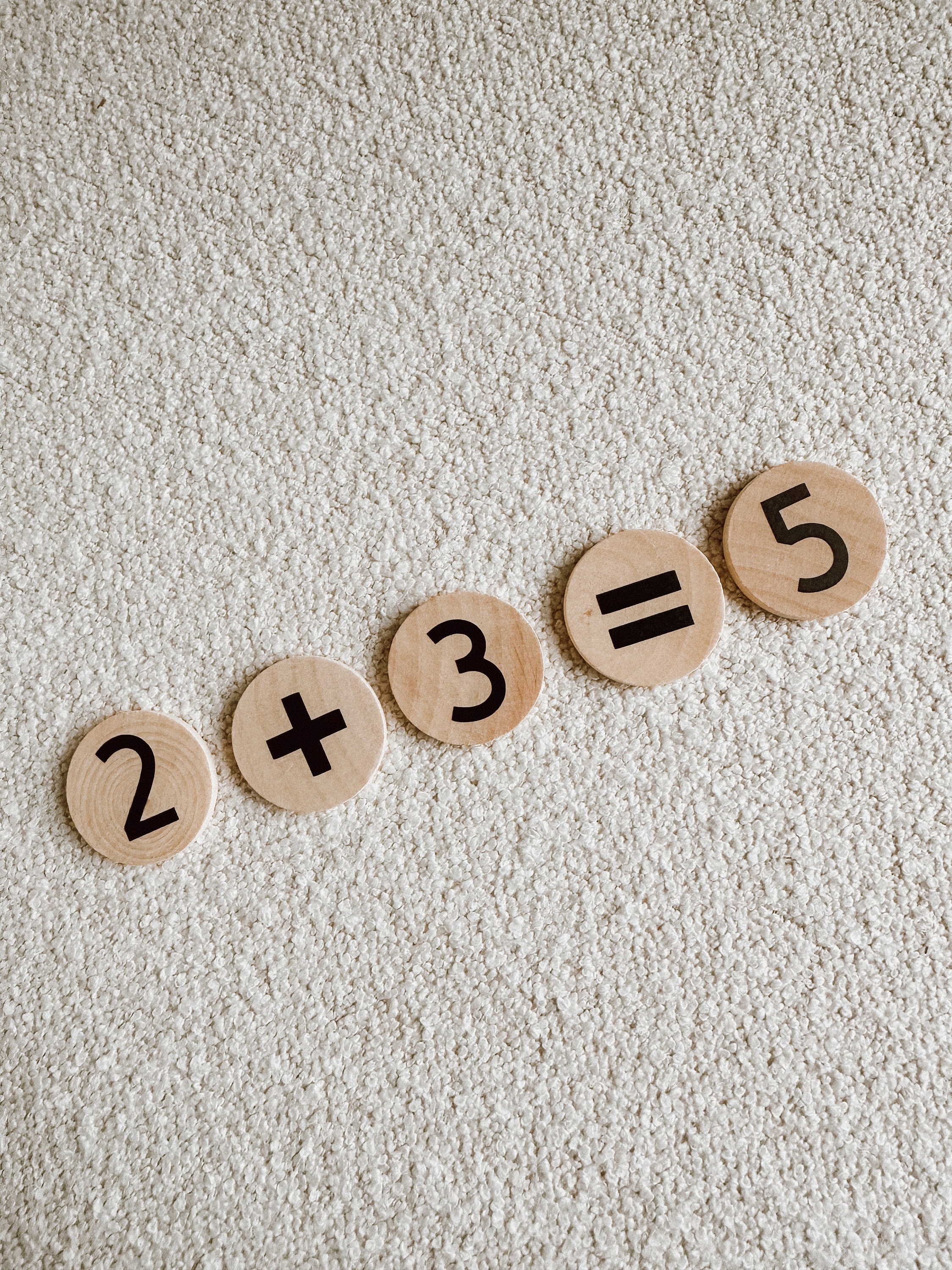 Wooden Number Coins (0-20) - Etsy
