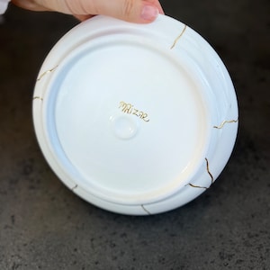 Kintsugi Plate, Hand Made Traditional Turkish Ceramic Tile Art - Etsy