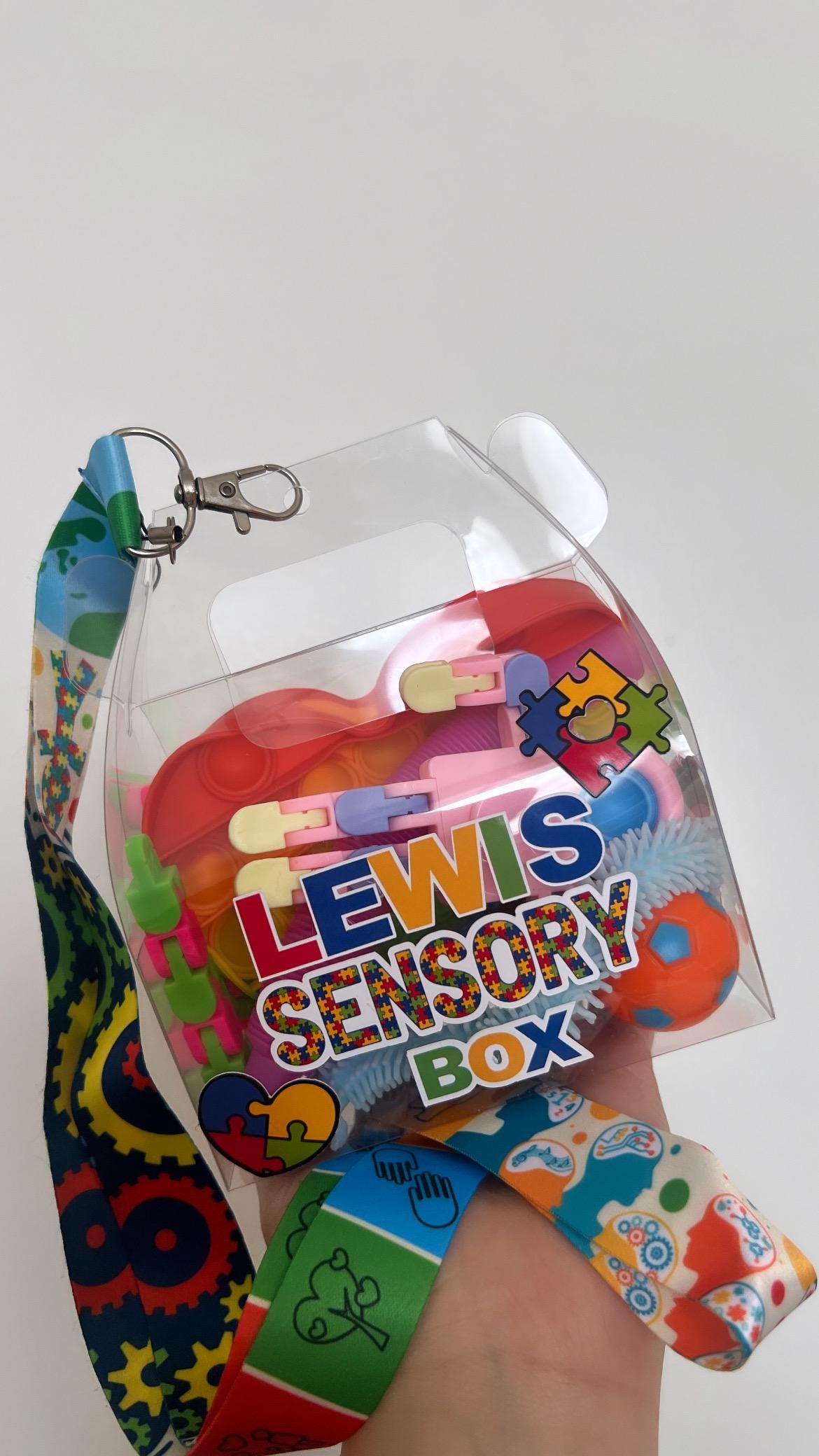 Sensory / Fidget Box With Handle - Etsy UK