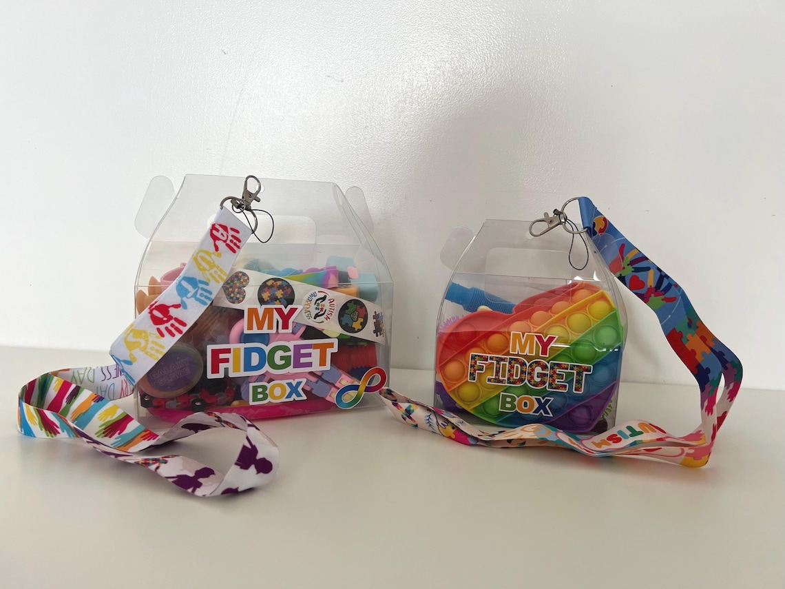 Sensory / Fidget Box With Handle - Etsy UK