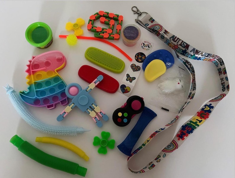 Sensory / Fidget Box With Handle - Etsy UK